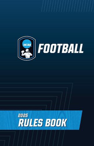 2025 NCAA Football Rule Book – OfficialsLocker.com